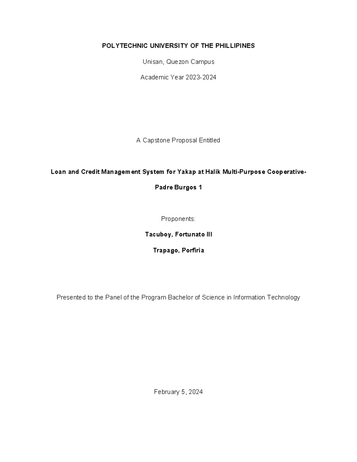 Methodology - poie - POLYTECHNIC UNIVERSITY OF THE PHILLIPINES Unisan ...