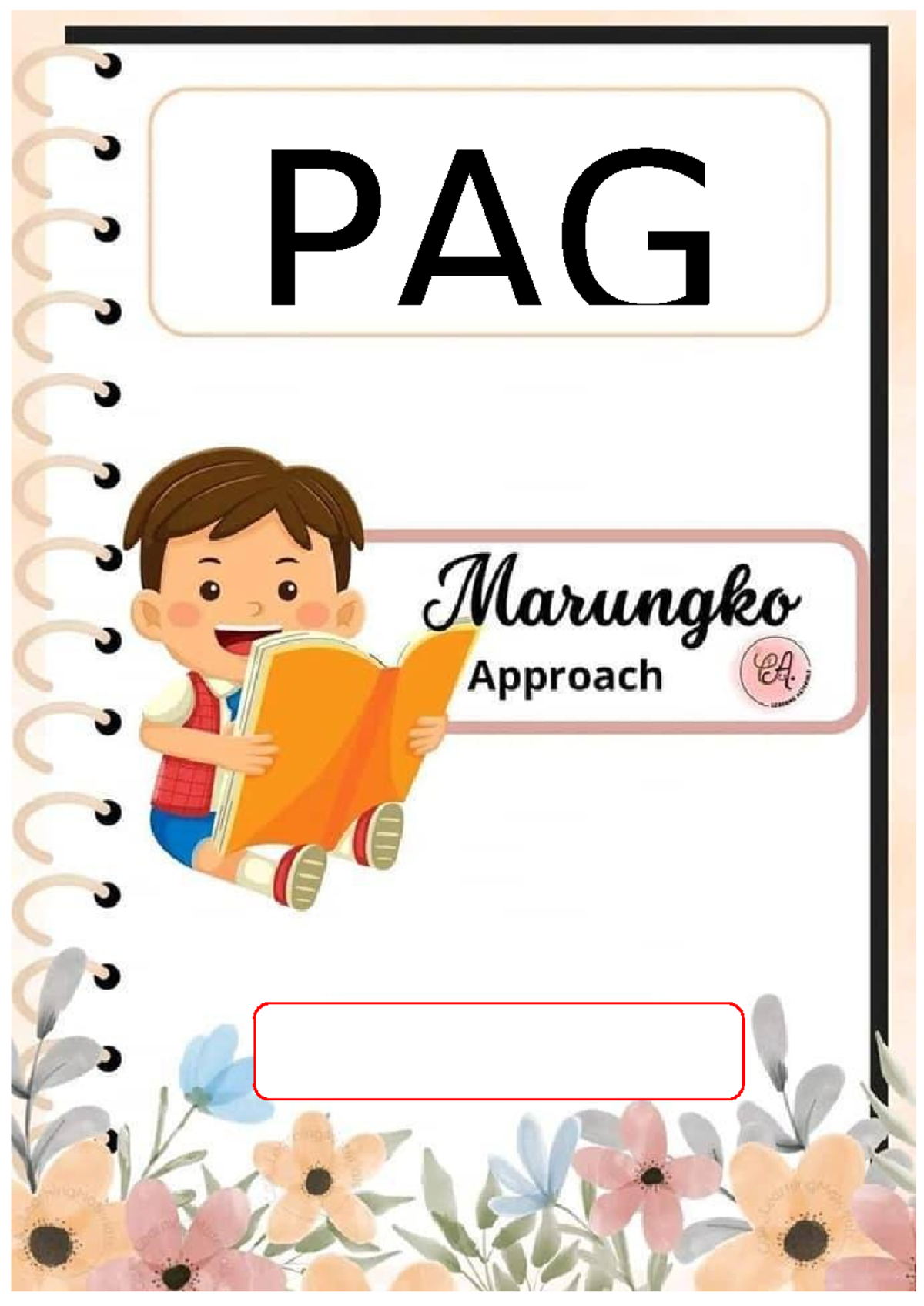 Pagbasa SA Filipino - PAG Marungko Approach CA. PAG Marungko Approach ...