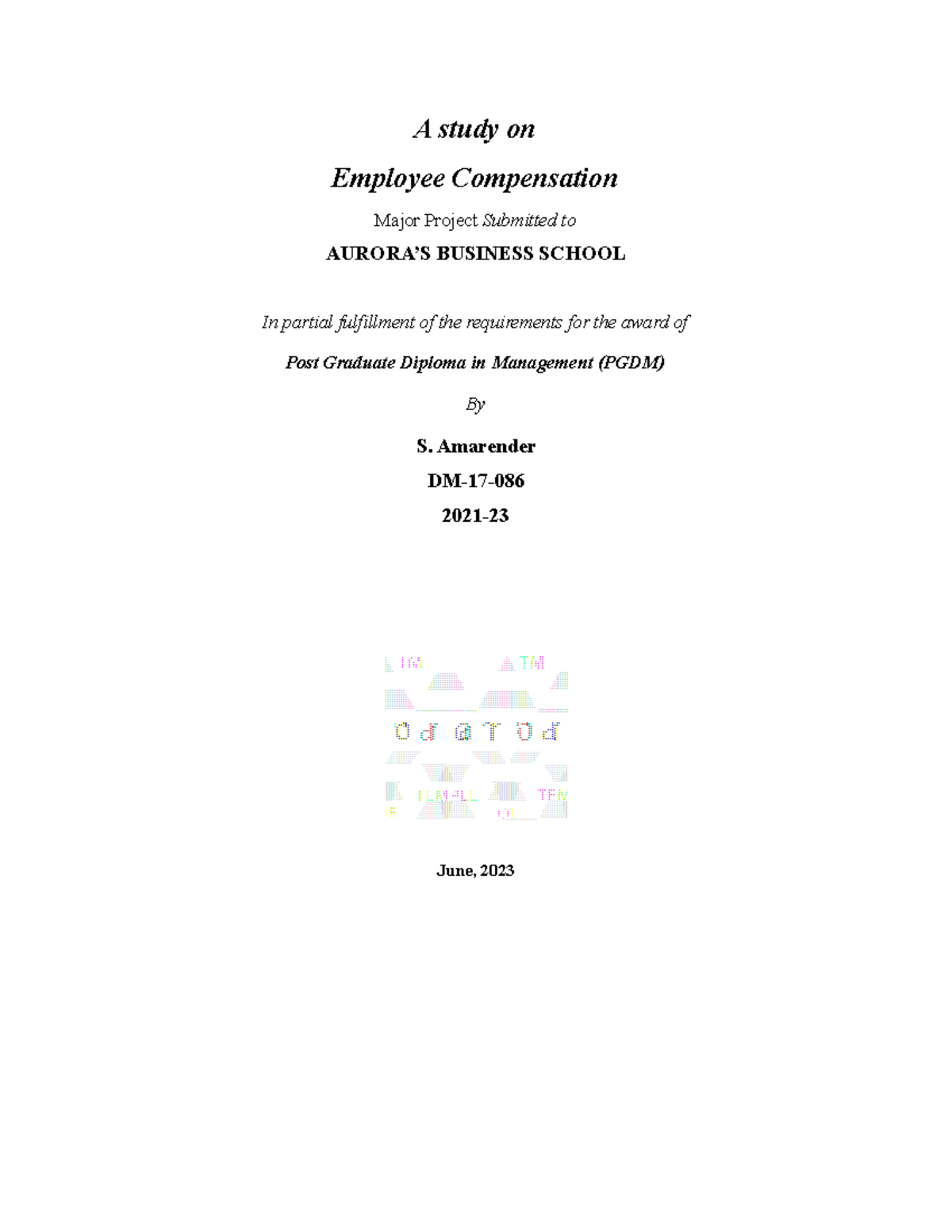 Major project compensation management - A study on Employee ...