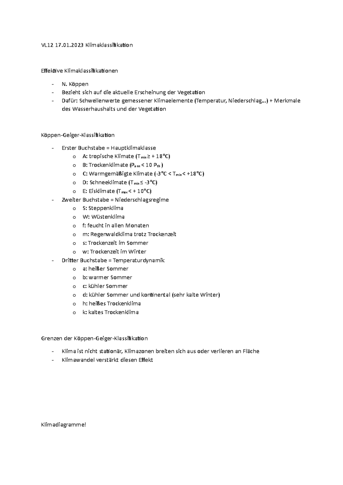 VL12 17 - WiSe, 1. Semester, Prof. Miguel Mahecha - VL12 17.01 ...