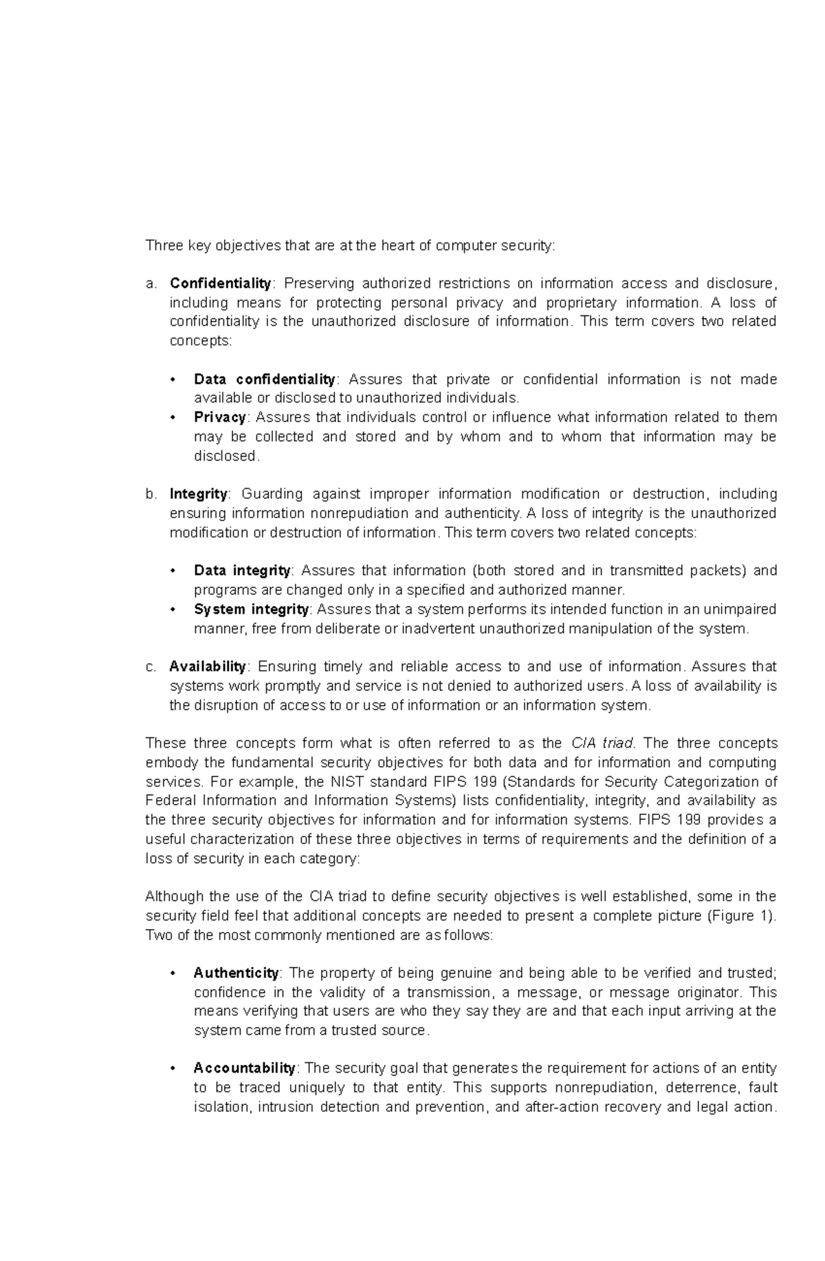 Electronics Data Communications - Three key objectives that are at the ...