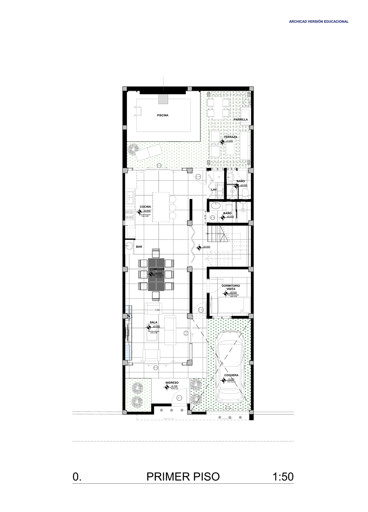 A.01.1 Primer PISO - EXCELENTE - GSEducationalVersion P - 2 1 2 3 4 5 6 ...