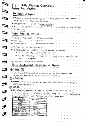 Circular Motion - Handwritten notes - Physics for Engineers - Studocu