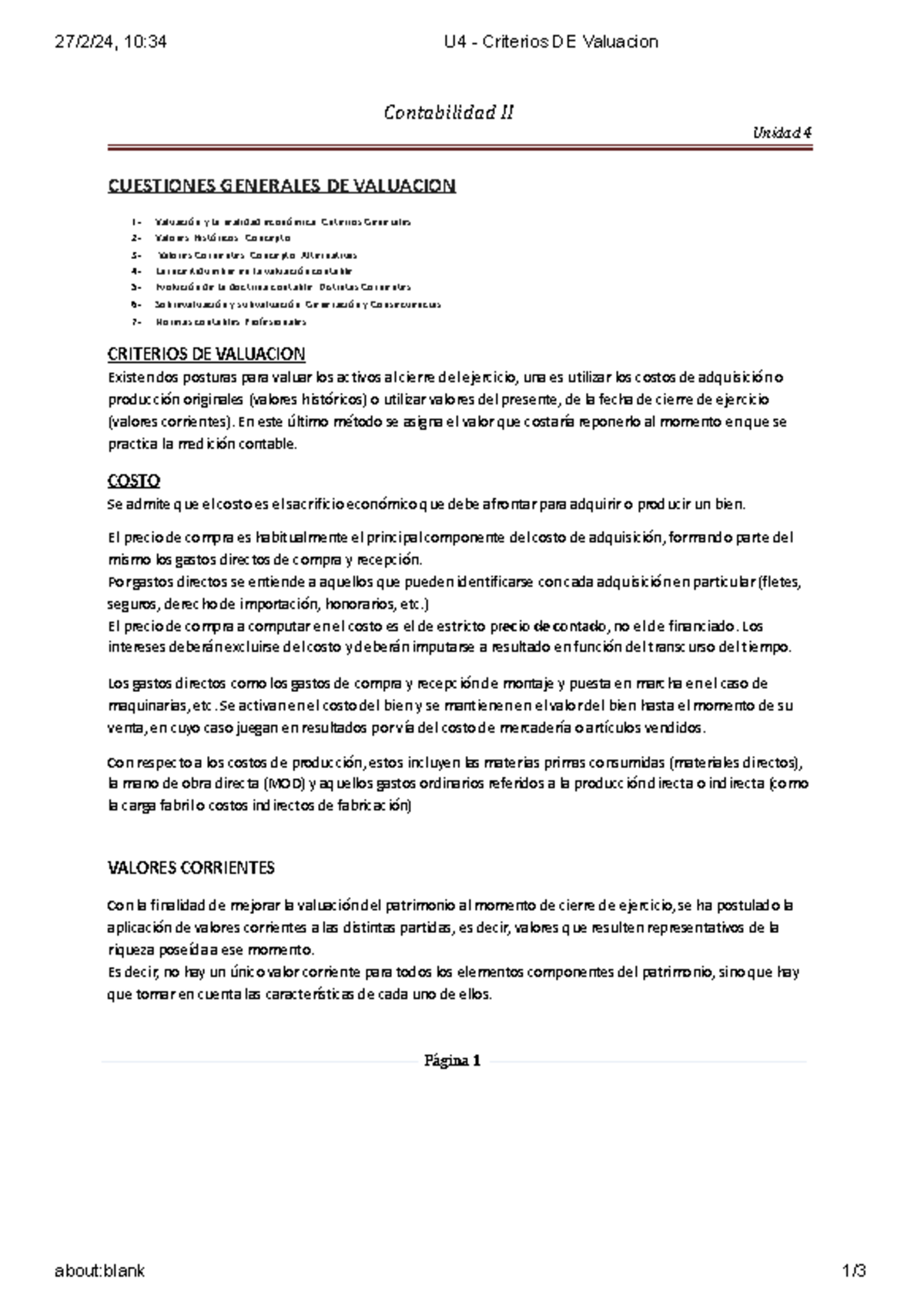 U4 - Casriterios DE Valuacion - 27/2/24, 10:34 U4 - Criterios DE ...