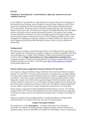 Essay: Political Analysis: Research Design and Data Analysis Second ...