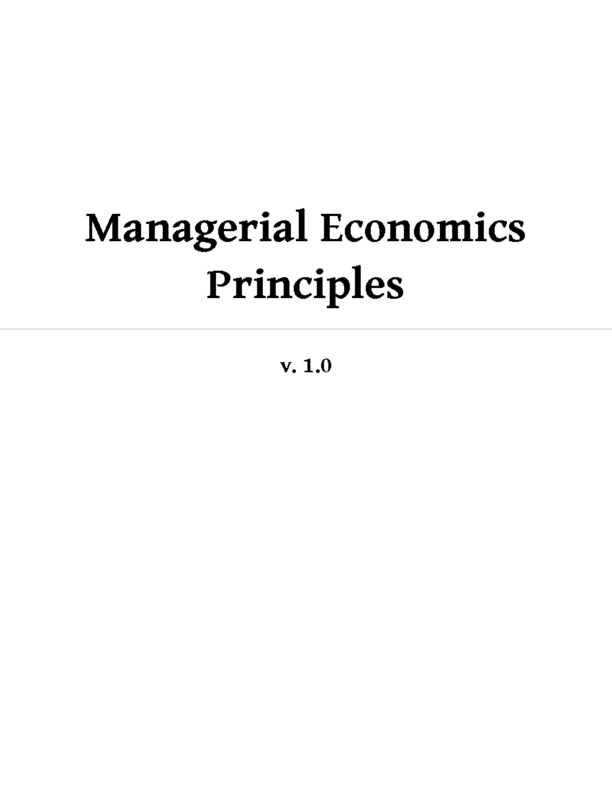 Managerial-economics-principles - Managerial Economics Principles v. 1 ...