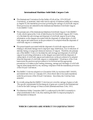 Introduction to Maritime Law - Maritime Law STCW Code Table A-II/1 and ...