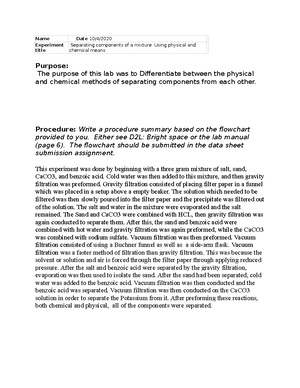 Notebook virtual lab 3 - purpose, procedure, results and calculations ...