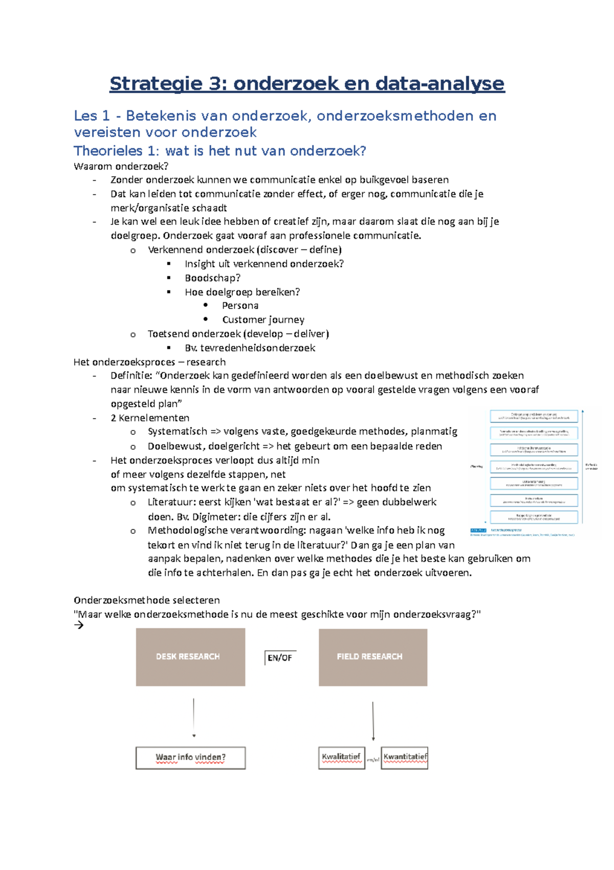 Strategie 3 - les 1 tem 3 - Strategie 3: onderzoek en data-analyse Les ...