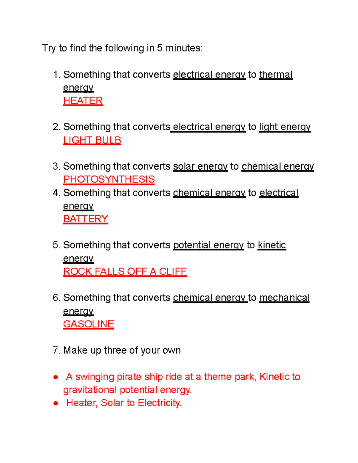 Alexander Smith - Energy Scavenger Hunt - 3797930 - Try to find the ...