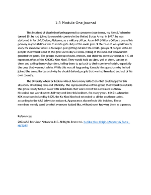 CJ 205 2-2 Module Two Assignment - Jennifer Barros Professor Joseph ...