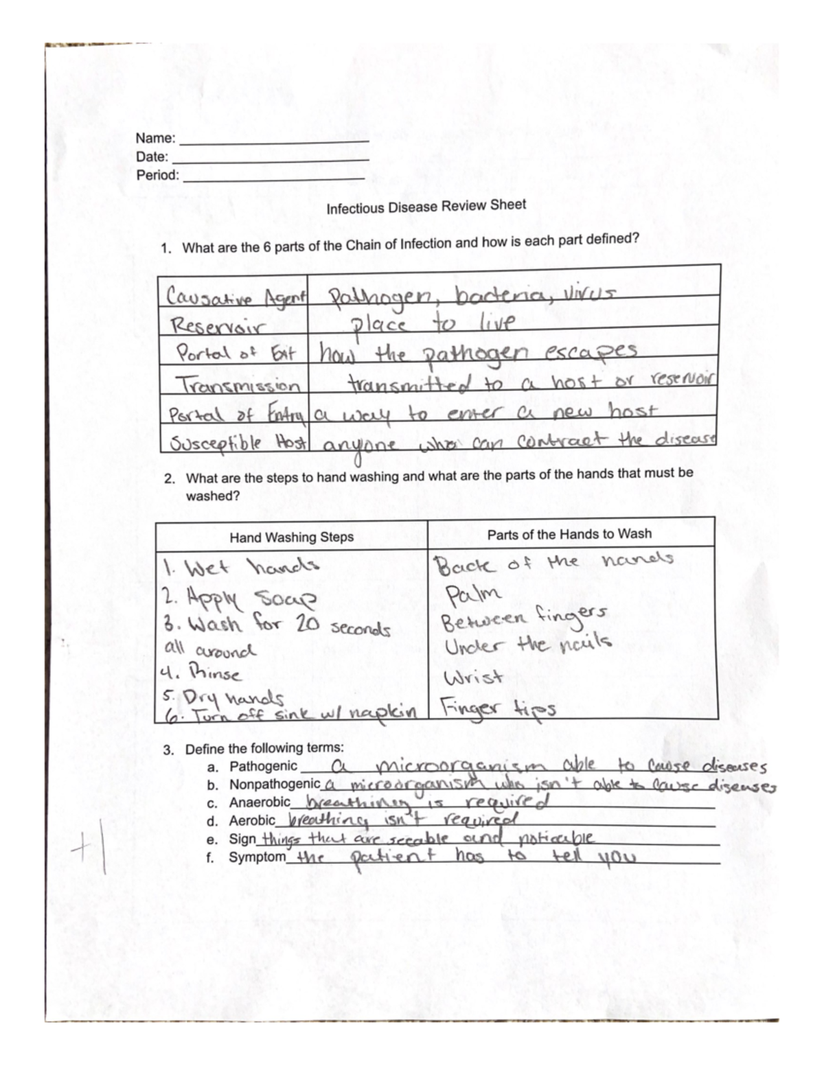 Infectious Disease - Studocu