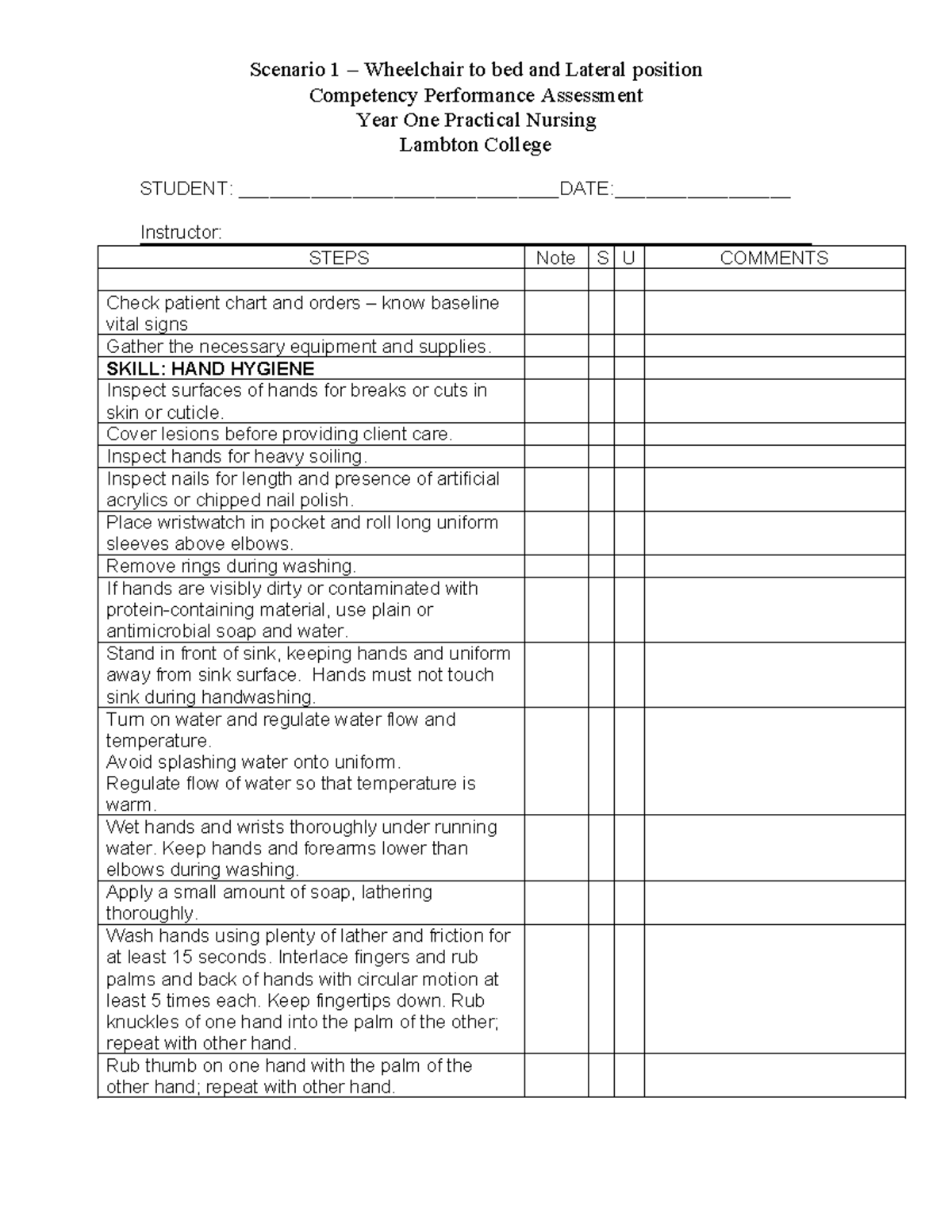 F23 CPE scenario 1 (Updated Nov 20) - Competency Performance Assessment ...