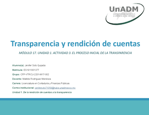 M14 U2 A1 RLD universidad - HACIENDA PUBLICA. UNIDAD 2. PRESENTACION DE ...