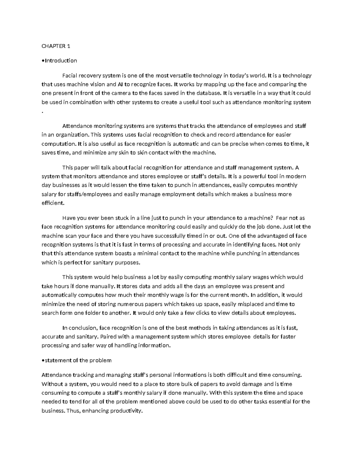 Collab-Research - Introduction only - CHAPTER 1 •Introduction Facial ...