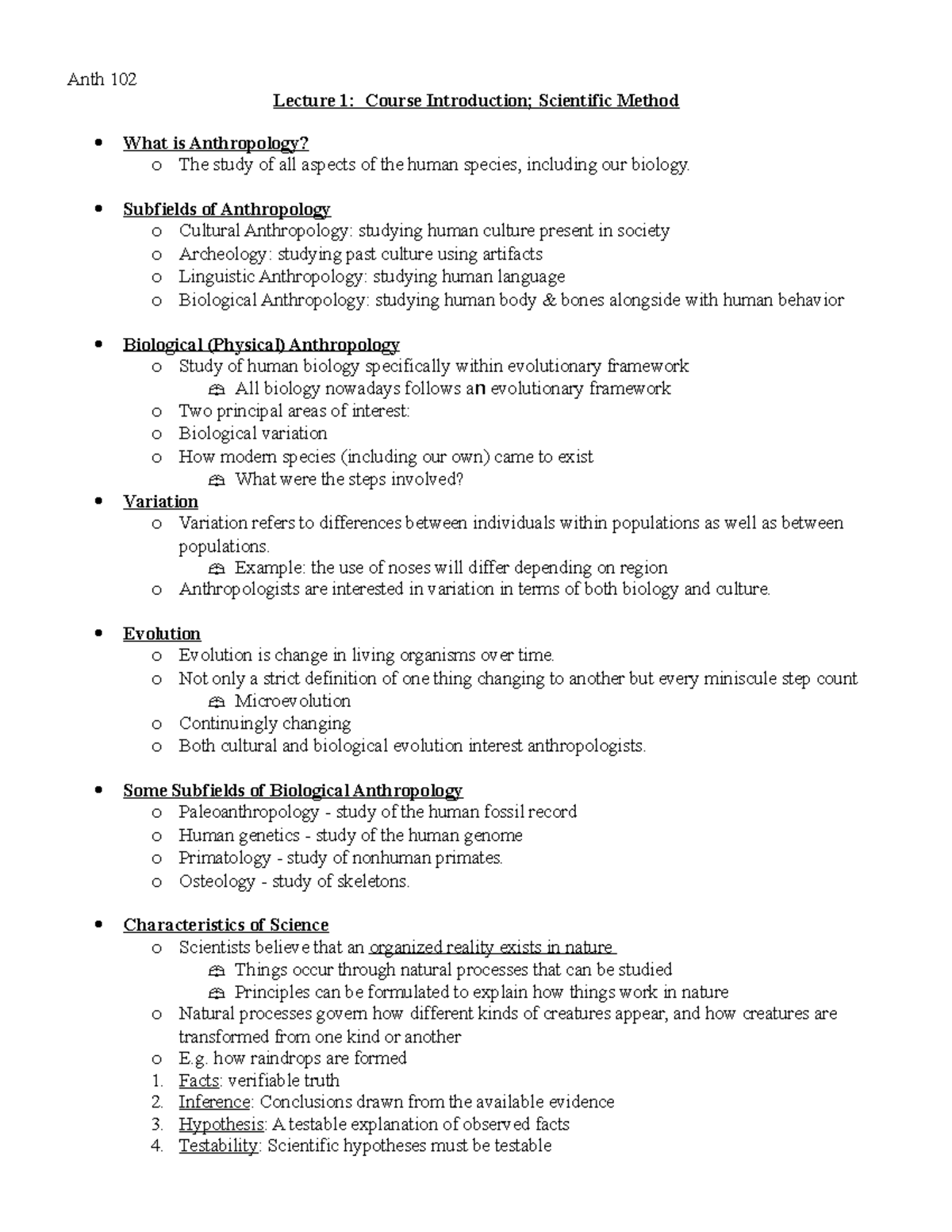 Lecture 1 notes - VERY THROUGH EXPLANATION ABOUT THE BOOK AND COURSE ...