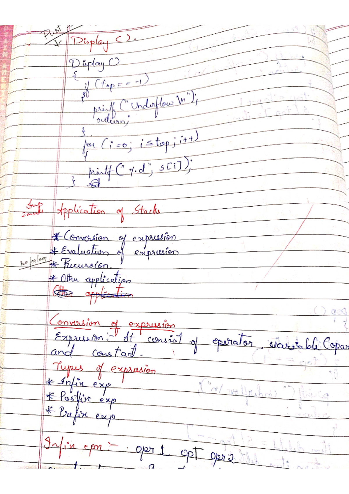 Conversion of expression - Computer science - Studocu