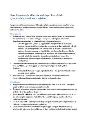 Eksamen mai Hjertesvikt 2 - HJERTESVIKT New-York heart association ...