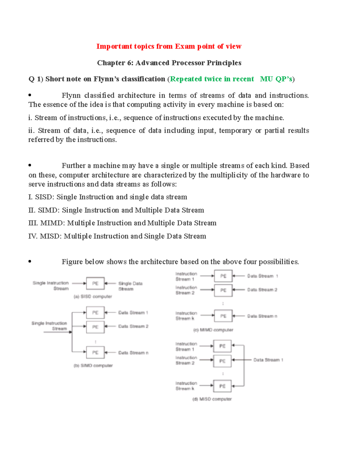 Chap 6- Notes - Important topics from Exam point of view Chapter 6 ...