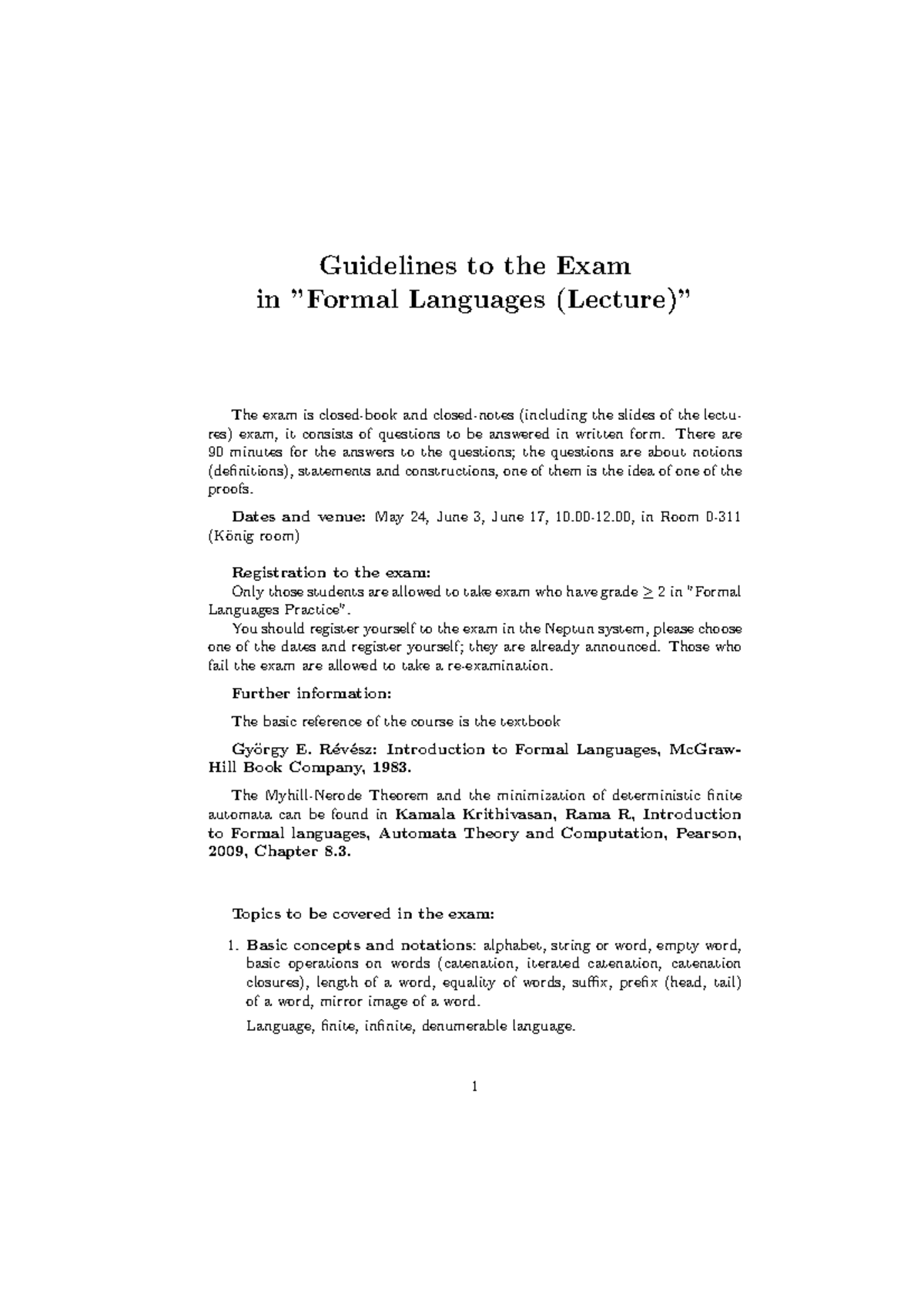 Exam-guidelines-2016 - Guidelines to the Exam in Languages The exam is ...