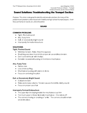 Example concert report essay outline (essay 2) - MUS103 - Studocu