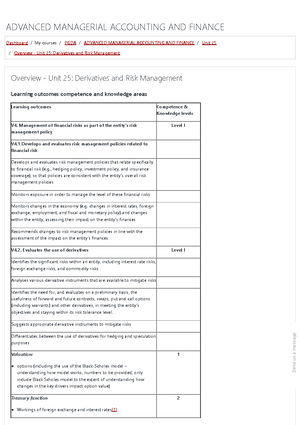Regent Business School - Studocu