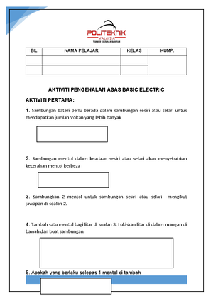 Tentatif DAN Aktiviti CSR Sekolah - PROGRAM X-PLORASI ELEKTRIK DAN ...