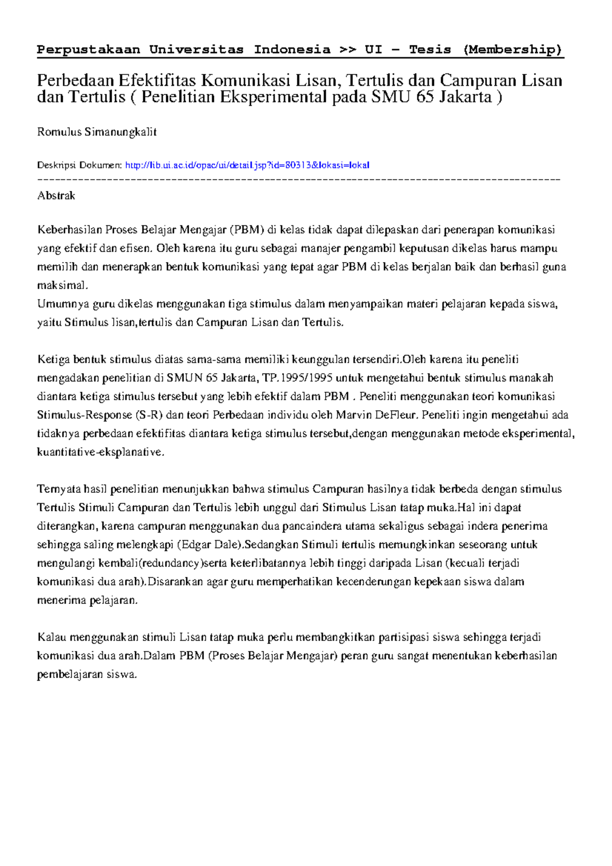 File - Jurnal - Perpustakaan Universitas Indonesia >> UI - Tesis ...