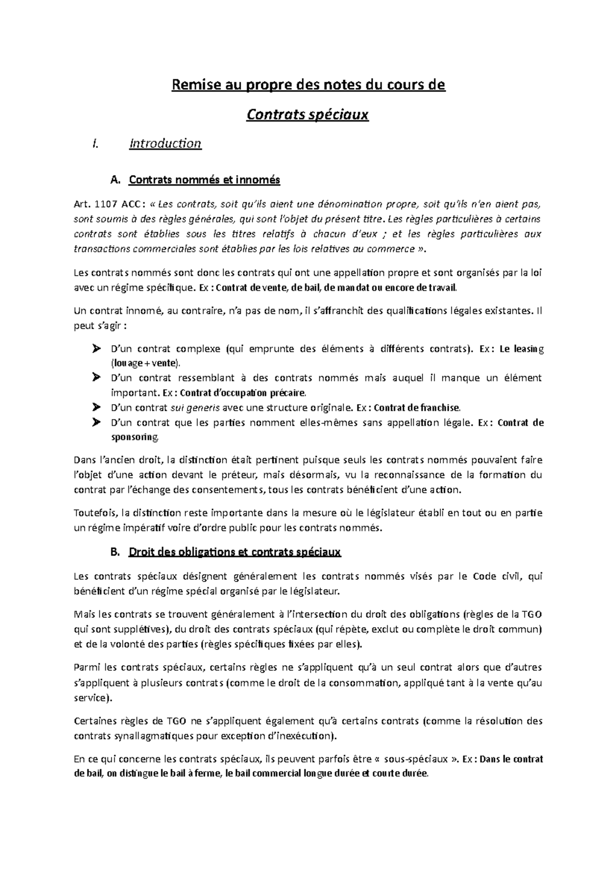 RP CSP - Notes des cours théoriques, remises au propre, du cours de ...