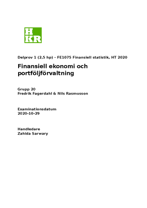 Bjorn Lantz Statistik kompendium - Ladda ner gratis böcker på bookboon ...