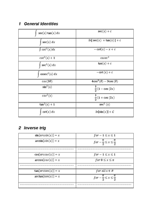 Eng Math 145 Module Framework 2022 - Engineering Mathematics 145 Module ...