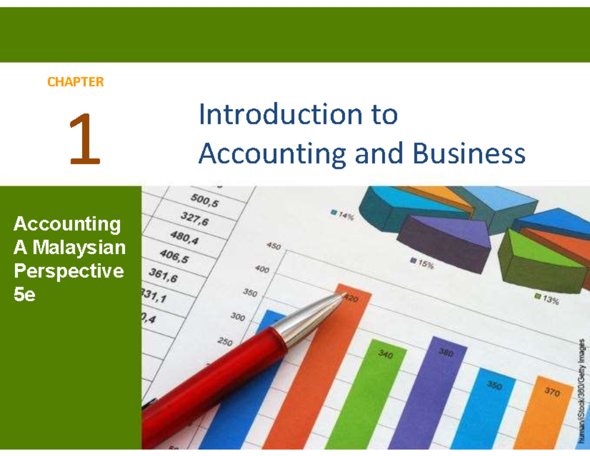 BKAN1013 Topic 1 A241 Accounting Environment - CHAPTER Introduction to Accounting and Business ...