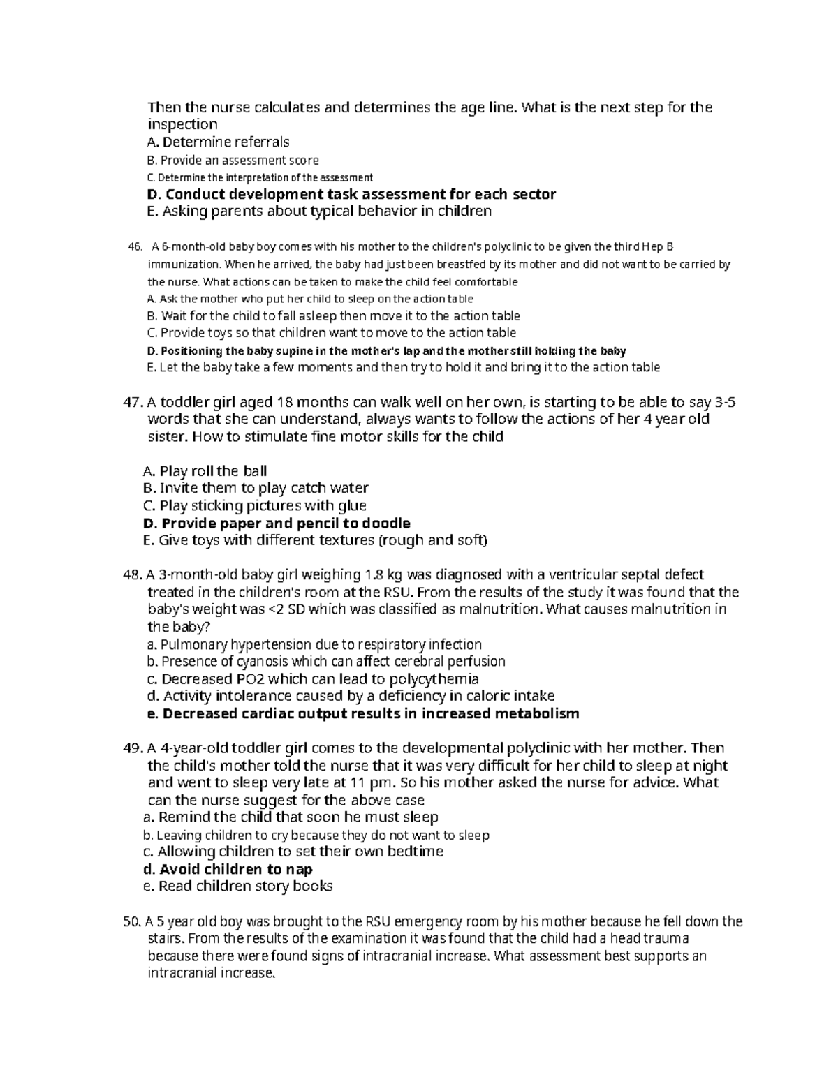 Materials of CTE - Nursing (16) - Then the nurse calculates and ...