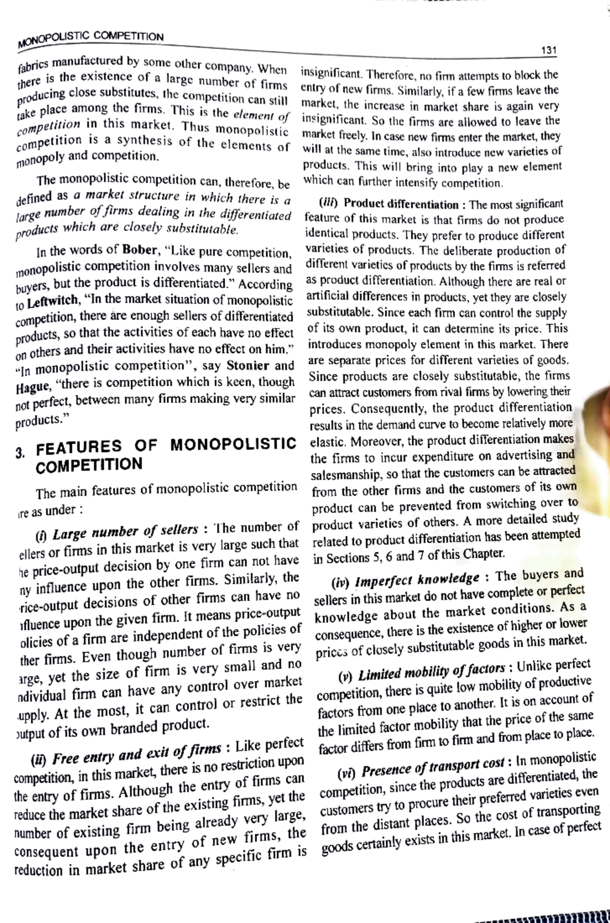 Features of monopolistic competition - MONOPOLISTIC COMPETITION fabrics ...