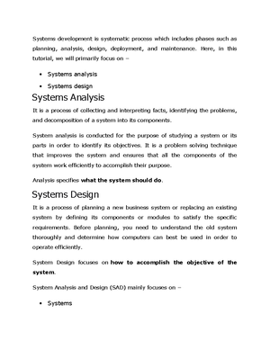 System Design Concept - BCA 302 - Unit I - BCA 302: System Design ...