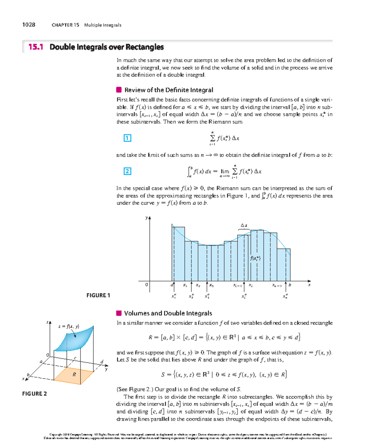 MATH CH - math work - 1028 CHAPTER 15 Multiple Integrals In much the same way that our attempt ...