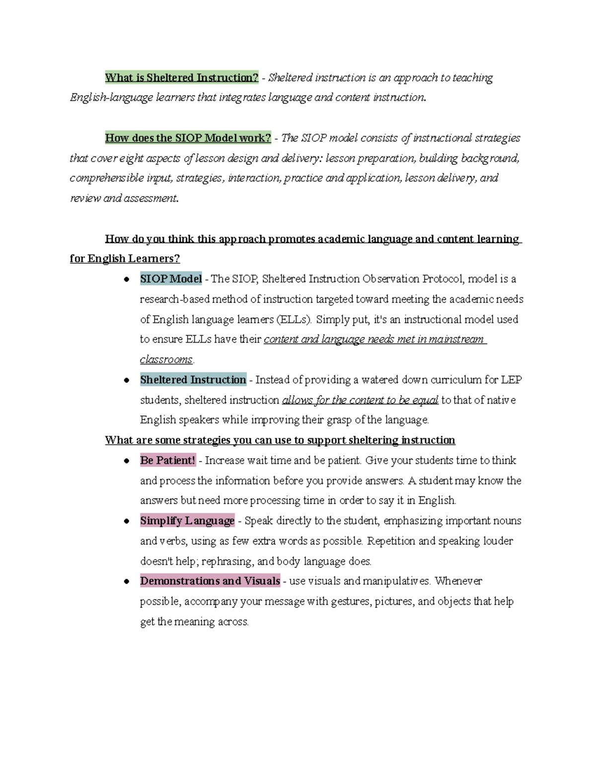 Video Analysis - EDRL 471 - NSC - Studocu