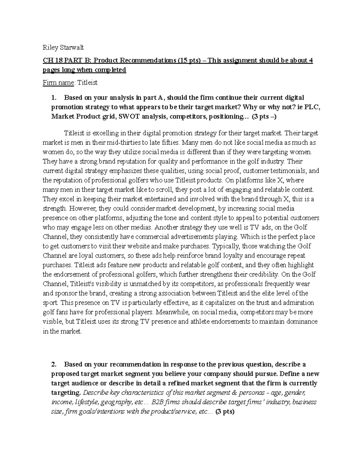CH 18 PART B-3 - Chapter 18 part b - Riley Starwalt CH 18 PART B ...