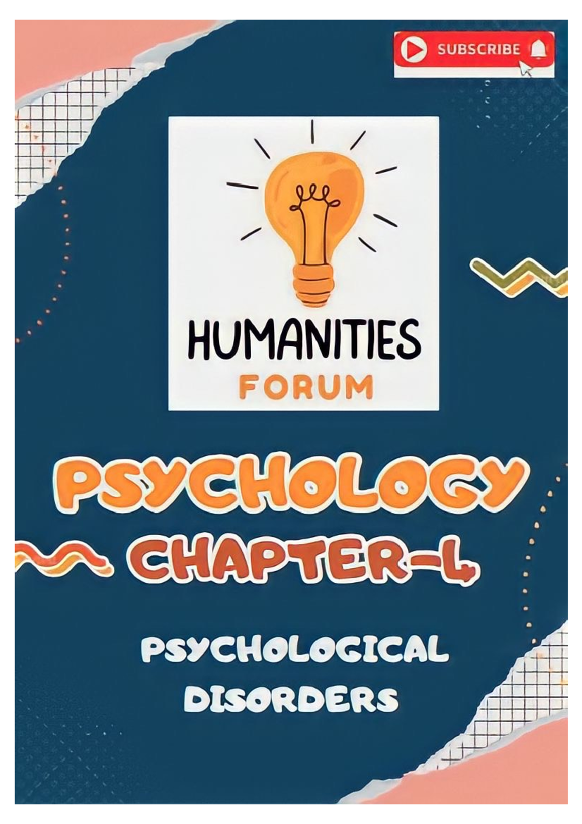 Psycho ch 4 - huhihi - SUBSCRIBE HUMANITIES FORUM PSYCHOLOGY W ...