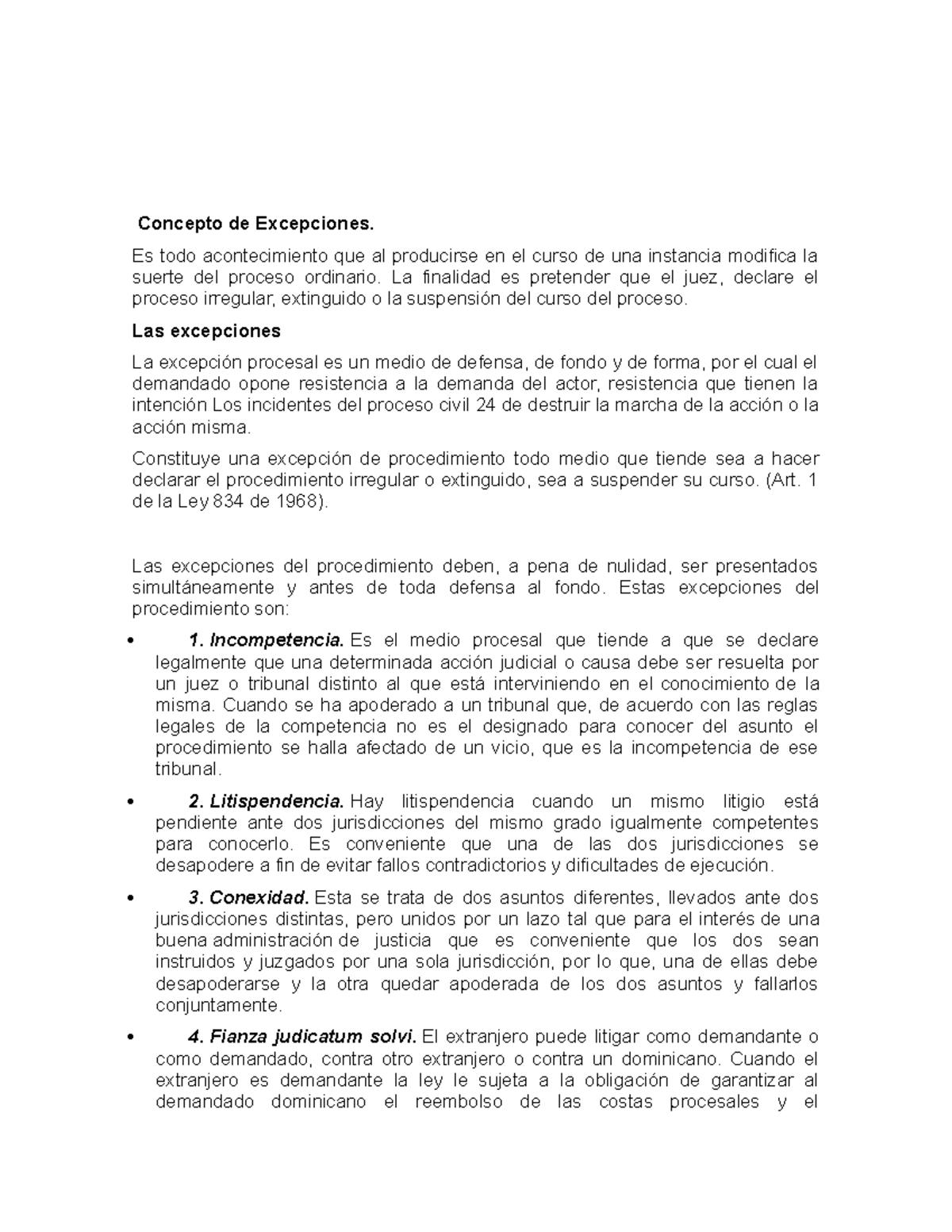 Tarea 1 - tema 1 - Concepto de Excepciones. Es todo acontecimiento que ...