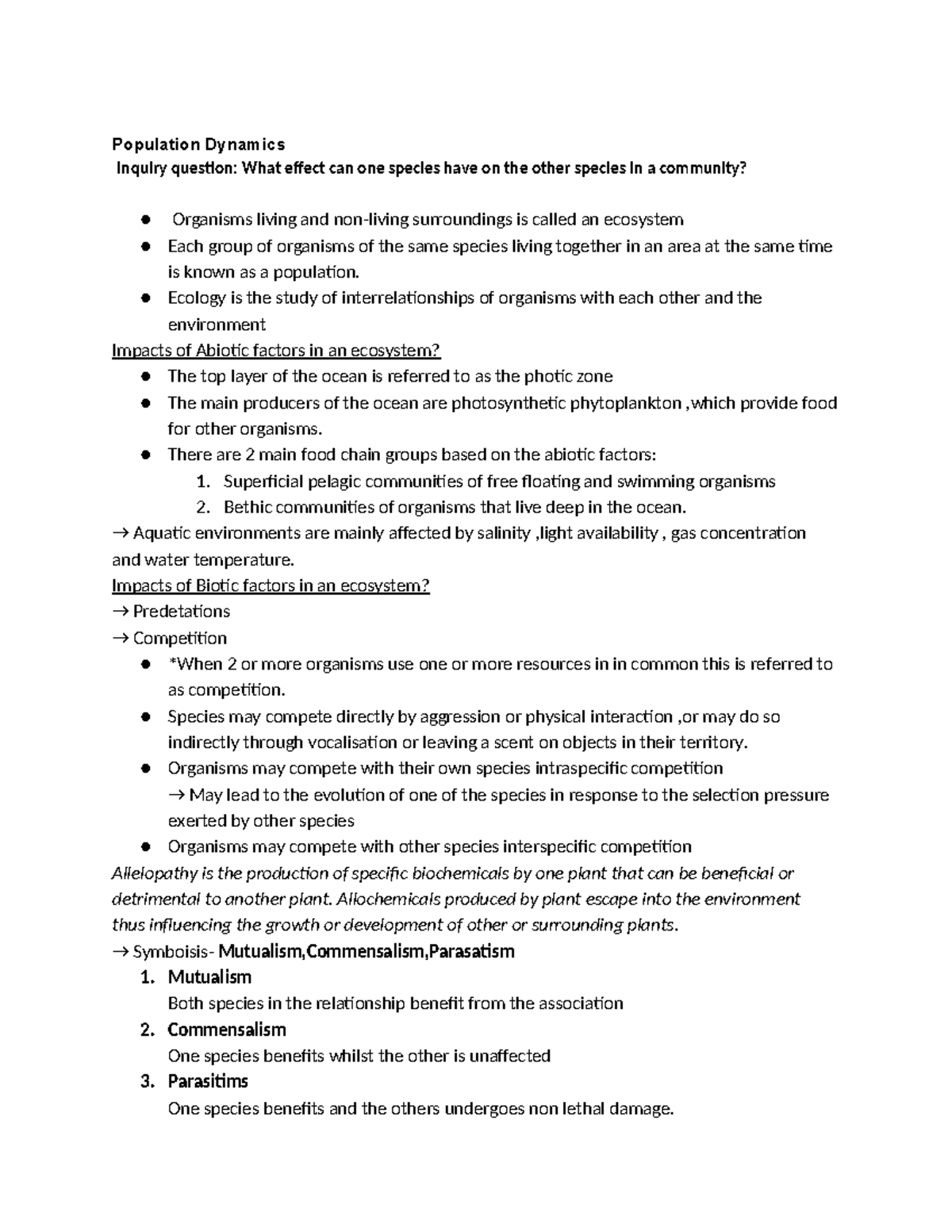 Untitled document - ................ - Population Dynamics Inquiry ...