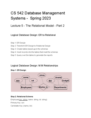 WPI - CS 542 - Homework Assignment 1 - CS 542 Homework Assignment 1 (100 Points) Due: 11:59 p ...