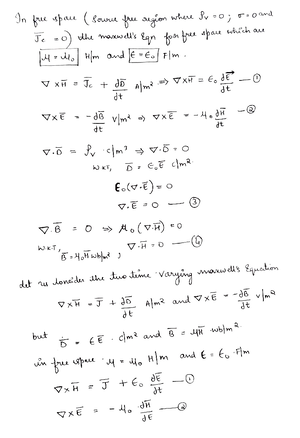 SKIN Effect emw-1 - class notes - Electromagnetic waves - Studocu