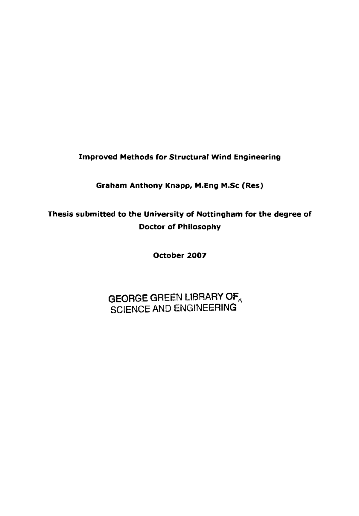 454 - sss - Improved Methods for Structural Wind Engineering Graham ...