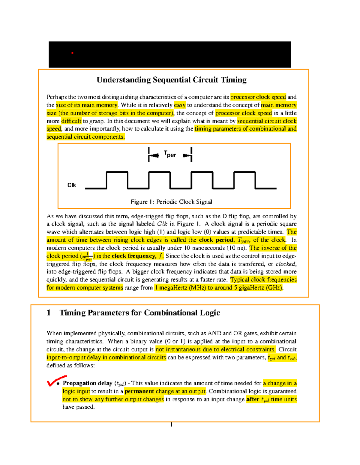 Vlsi Final 3 Sequential Logic Timing Engin112 Introduction To Electrical And Computer
