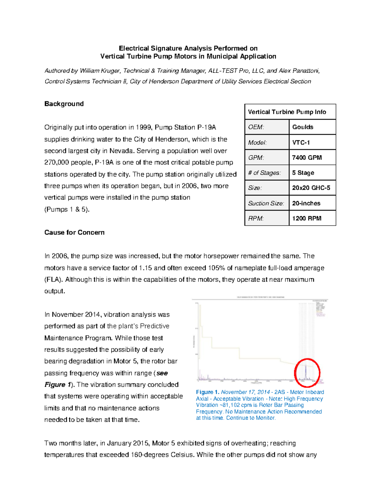 City Of Henderson Final - English - Electrical Signature Analysis ...