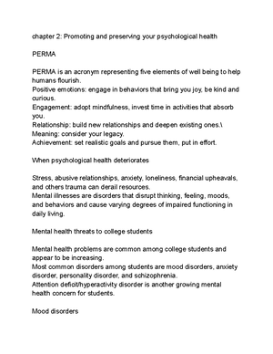 HED V01 Ch Outlines 1 - Accessing your health worksheet - HED V01 ...