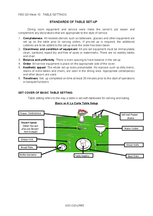 Table OF UNIT Power AND Supporting Competencies - Secondary major in ...