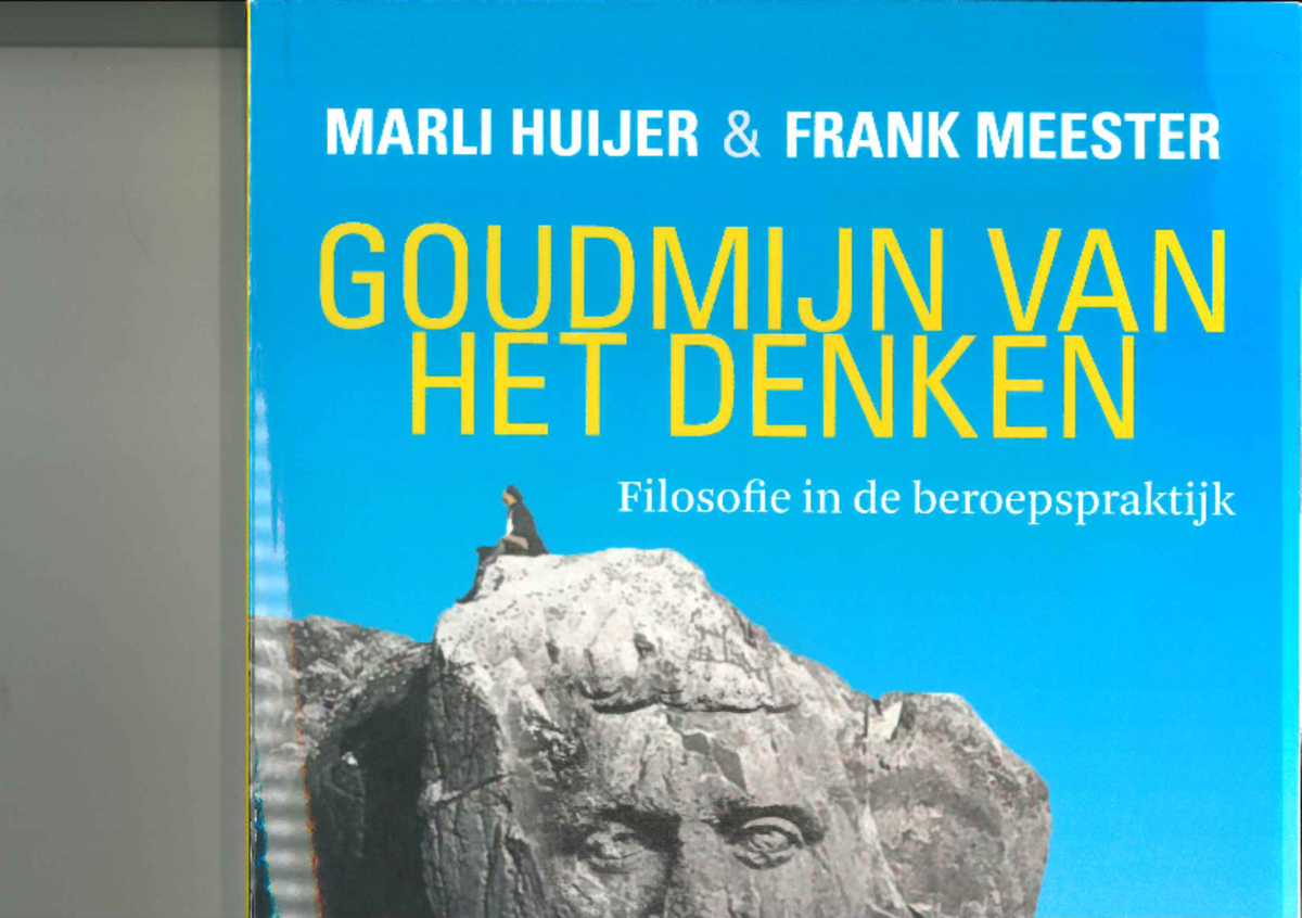 Goudmijn van het denken - Kant - Filosofie - AP Hogeschool Antwerpen - Studocu