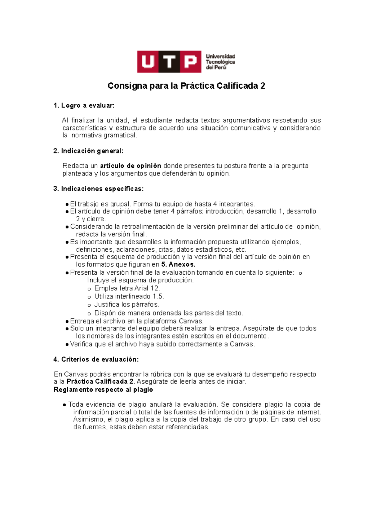 GC N04I Consigna PC 2 22C2A - Consigna para la Práctica Calificada 2 1 ... GC N04I Consigna PC 2 22C2A - Consigna para la Práctica Calificada 2 1 ...